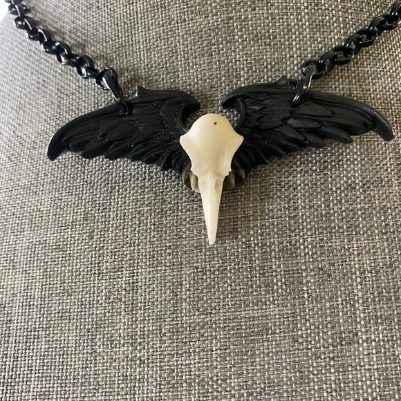 Couture Beginnings | Jewelry | Gothic Crow Raven Choker Necklace All ...